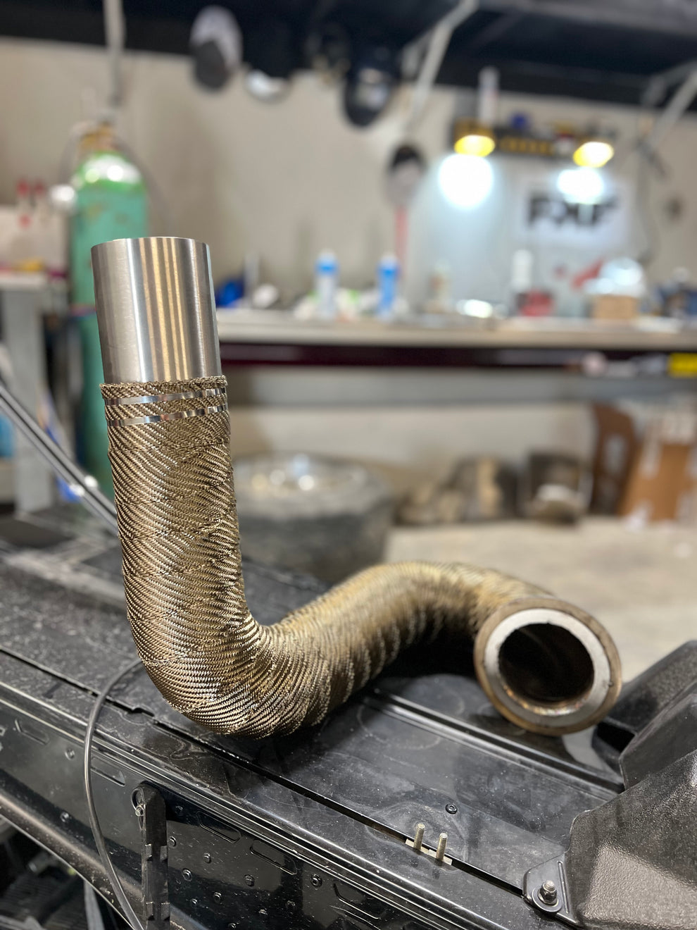 2017-2025 L5P Duramax Hood Stack Kit – Felder Kustom Fabrication